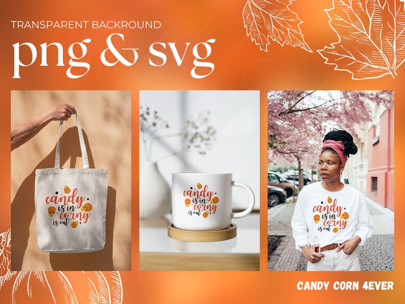 Halloween Candy Corn Clipart - Candy Corn Download - Instant Download ...