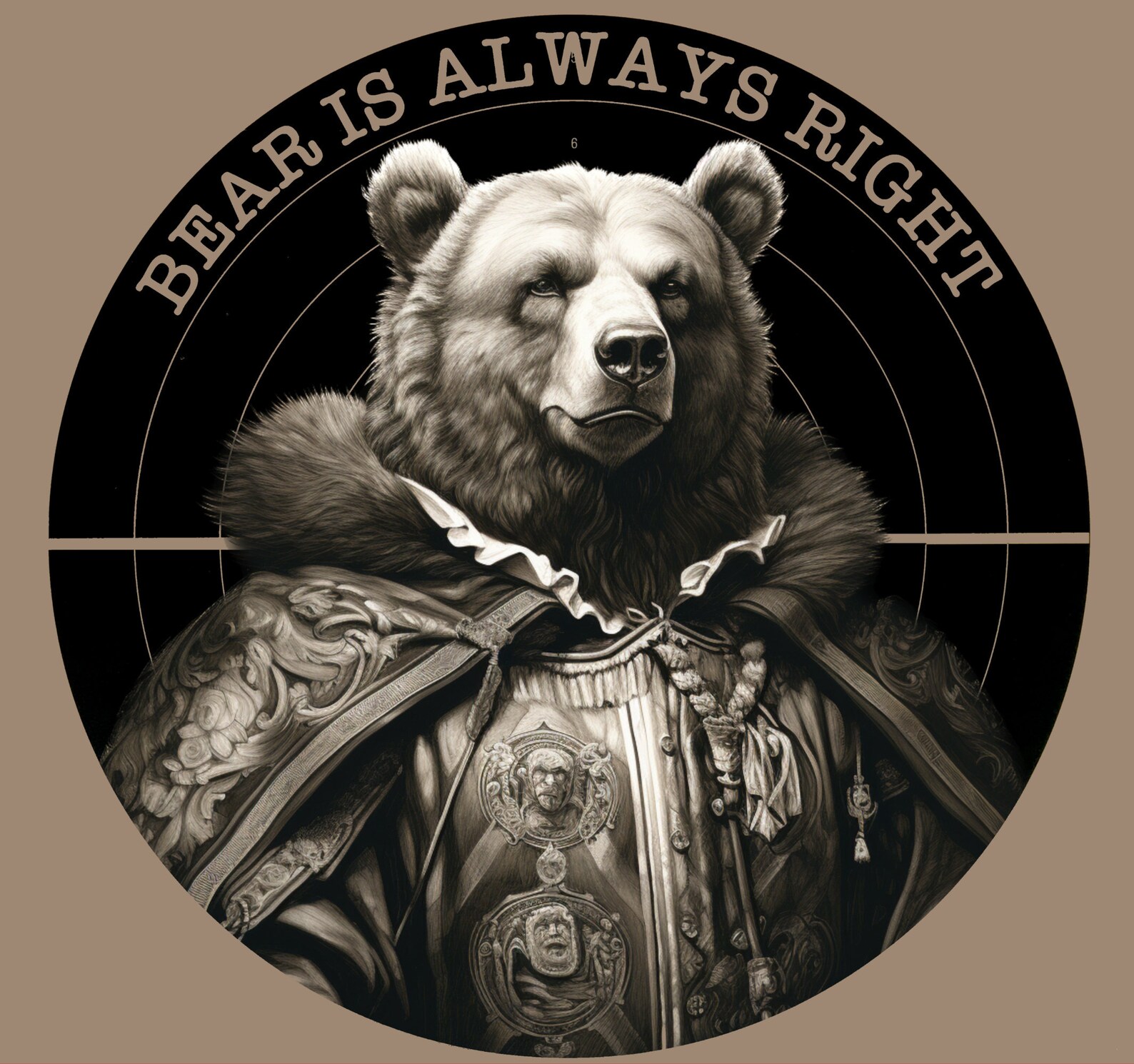 Bear is Always Right - Etsy