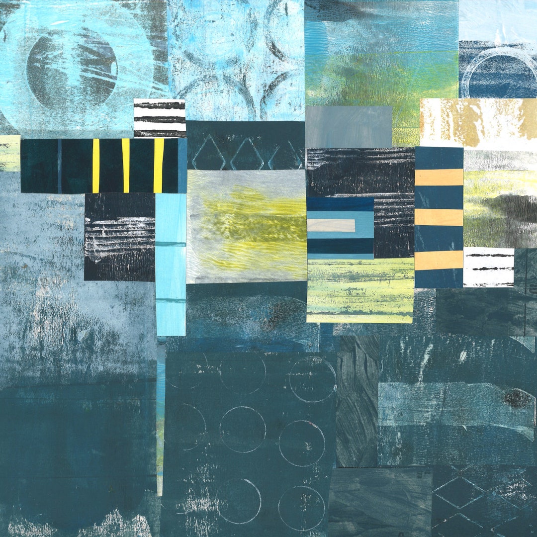 Marine Painting, Abstract Painting, Coastal Painting, Painting of Boats ...