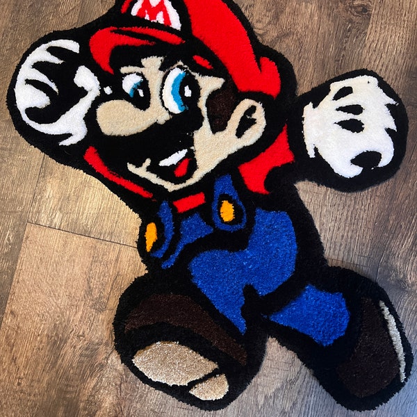 Mario Rug - Etsy