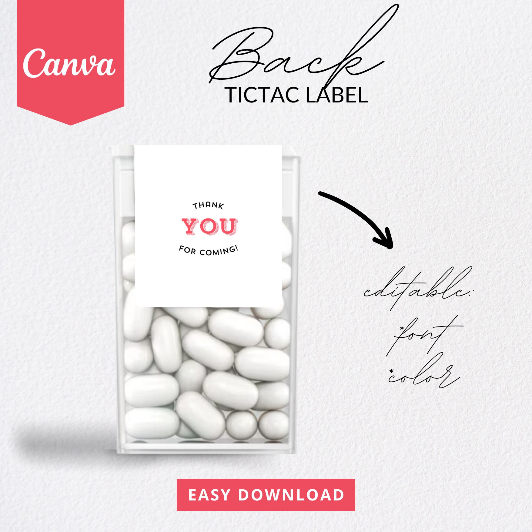 Retirement Favors EDITABLE Mint Labels for Mint to Be Personalized Mint ...