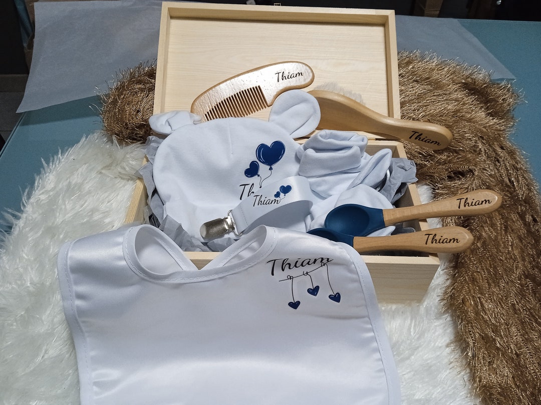 Birth / Baby Shower / Prenatal Box - Pretty Assorted Gifts Presented in ...