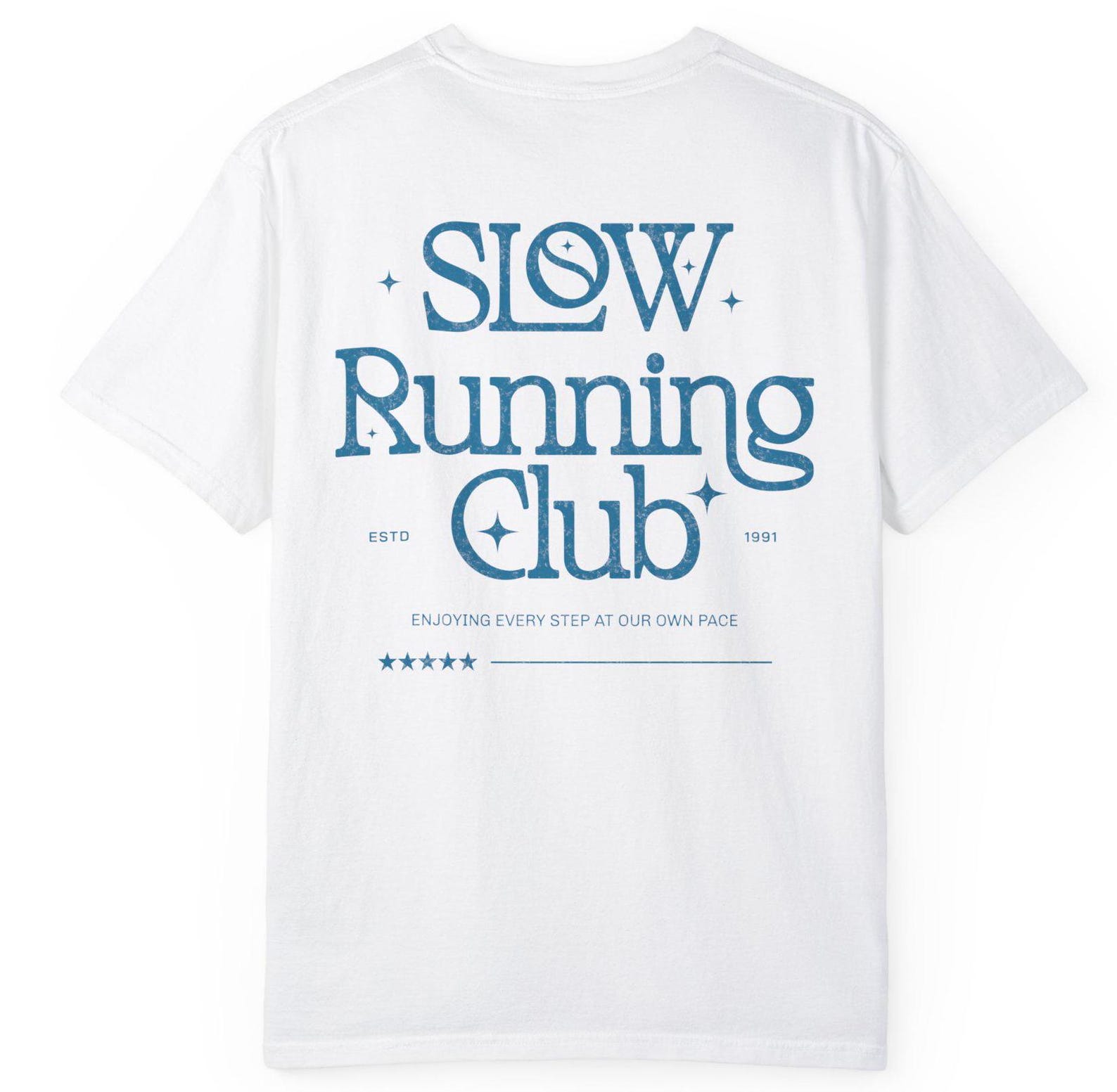 Slow Running Club Shirt: Comfort Colors® Relaxed Fit Tee - Etsy