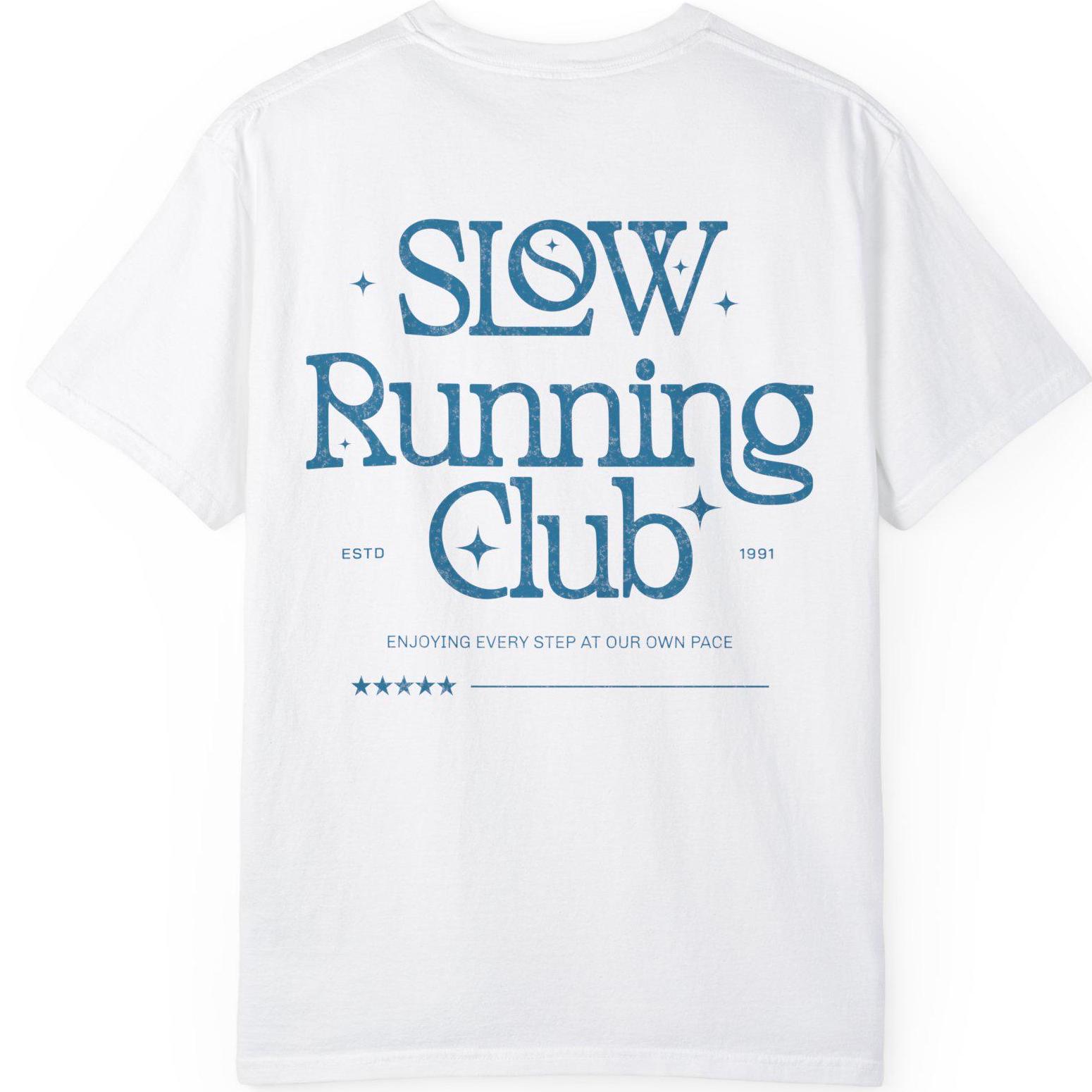 Slow Running Club Shirt: Comfort Colors® Graphic Tee - Etsy