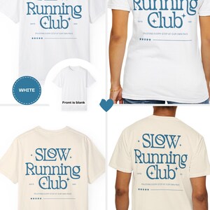 Slow Running Club Shirt: Comfort Colors® Relaxed Fit Tee - Etsy