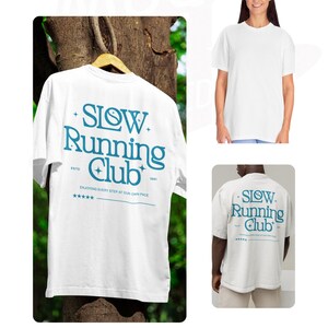Slow Running Club Shirt: Comfort Colors® Relaxed Fit Tee - Etsy