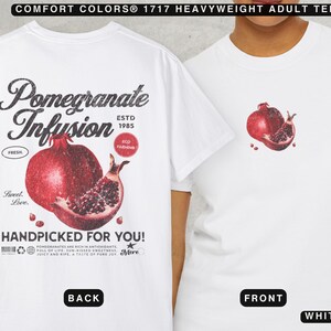 Retro Pomegranate Graphic Shirt, Comfort Colors® Y2K Tee - Etsy