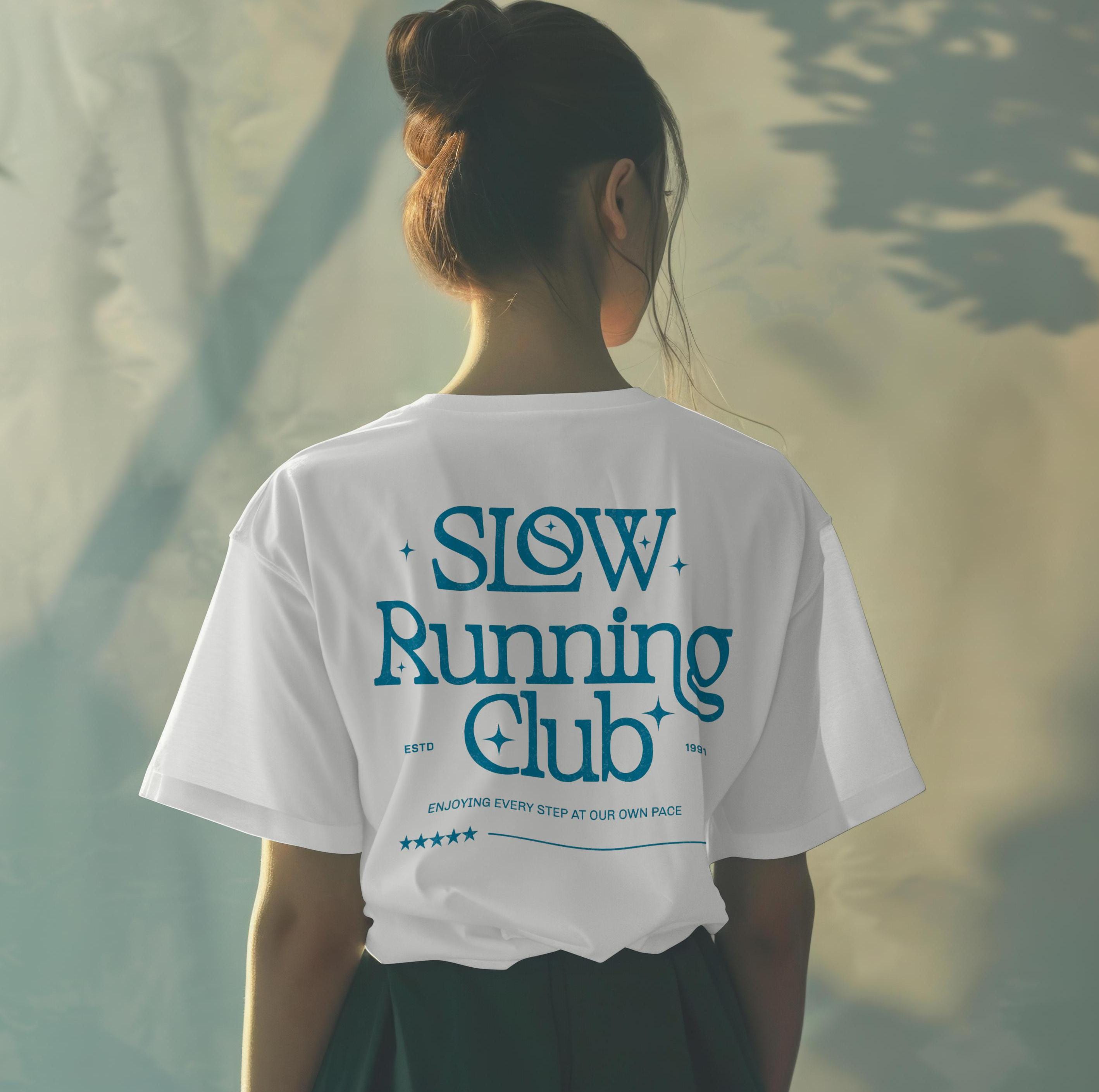 Slow Running Club Shirt: Comfort Colors® Relaxed Fit Tee - Etsy