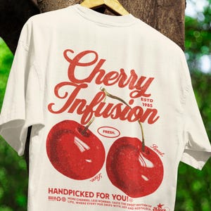 Cherry Comfort Colors® T-shirt, Retro 90s Oversized Unisex Tee - Etsy