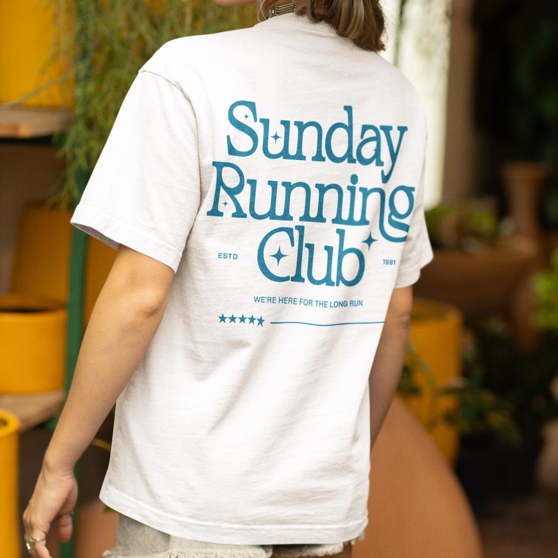 Sunday Running Club Shirt Comfort Colors® Motivational Tee Fall ...