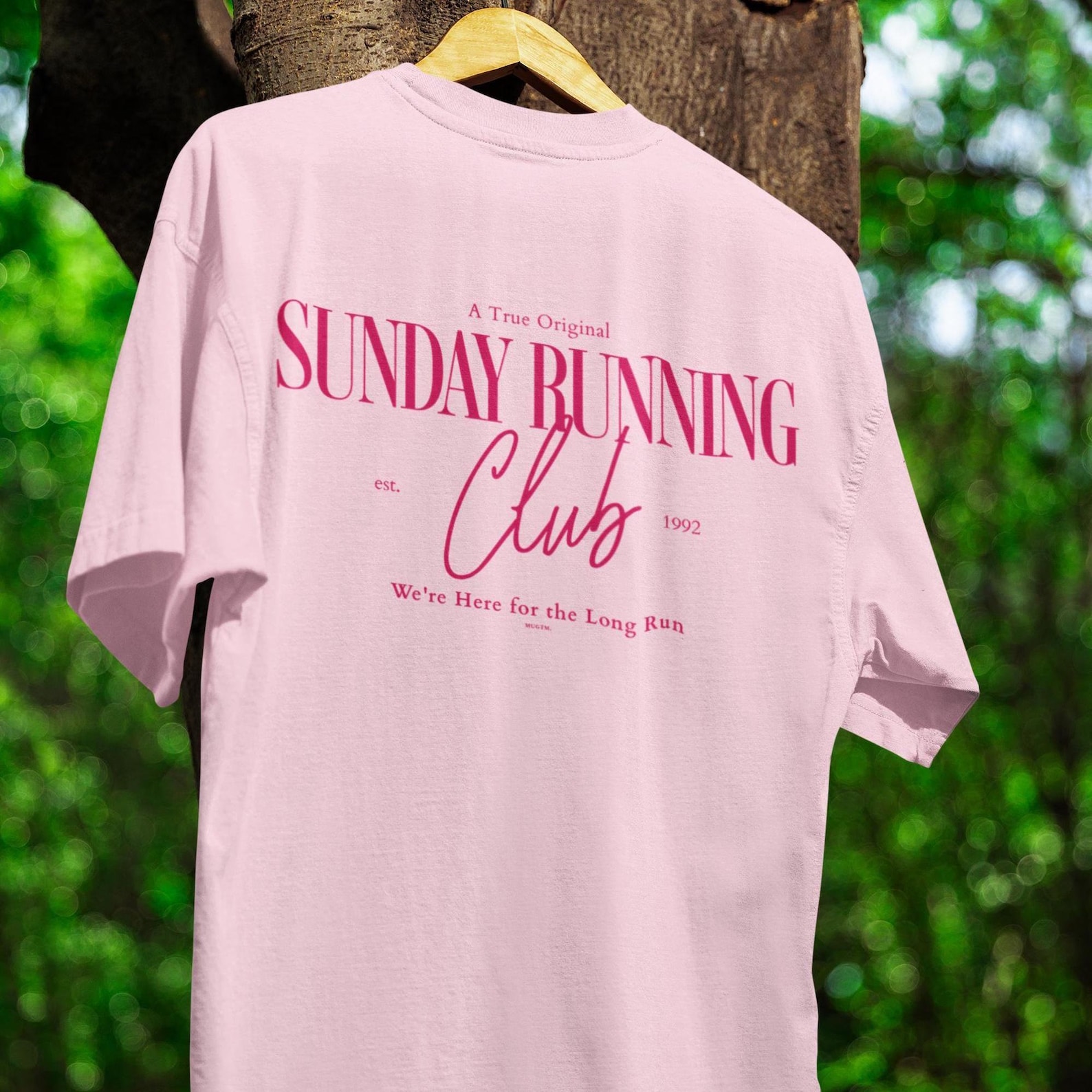 Sunday Running Club Shirt: Comfort Colors® Ring-spun Cotton Tee - Etsy