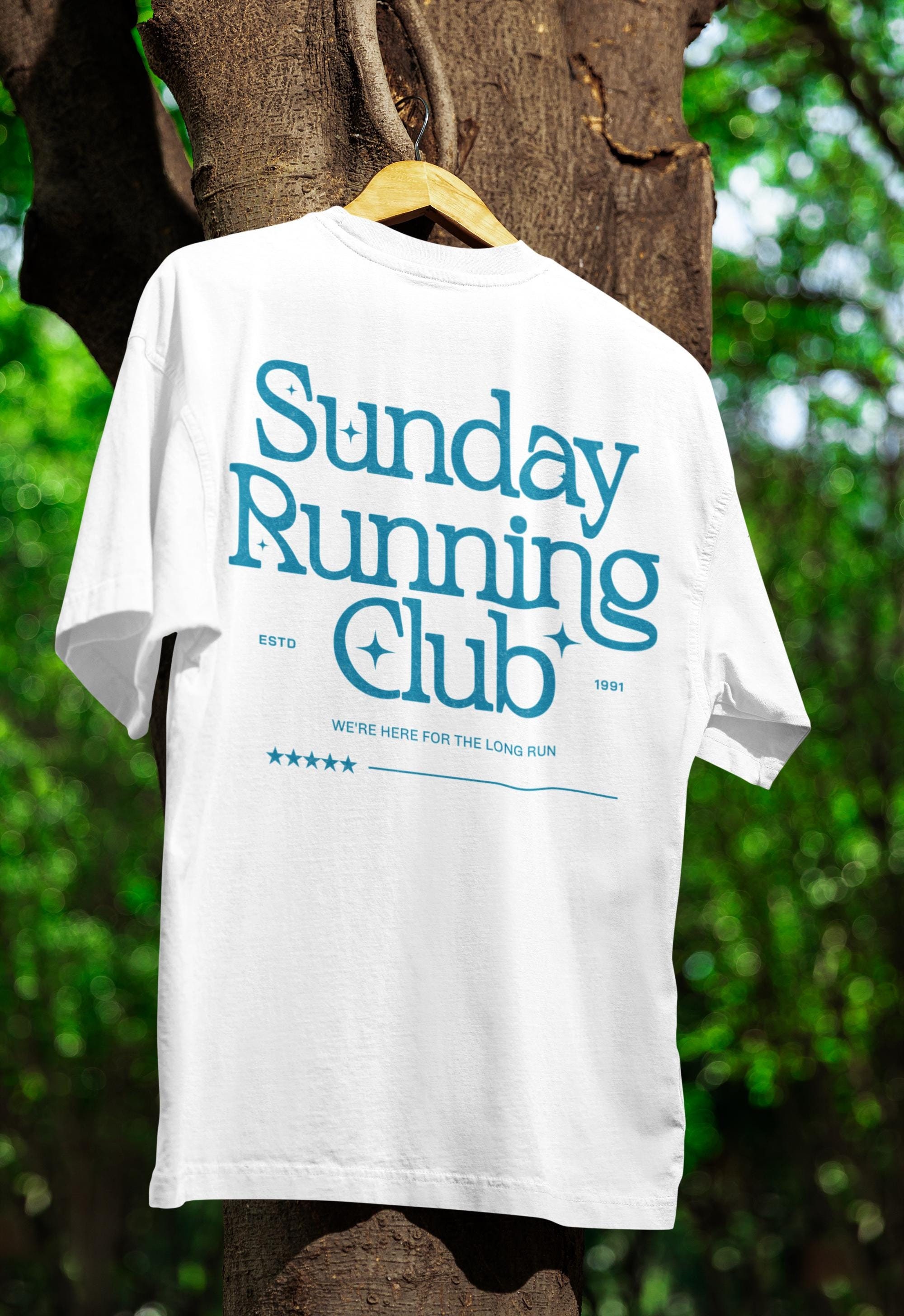 Sunday Running Club Shirt - Comfort Colors® Tee - Trendy Workout Top - Etsy