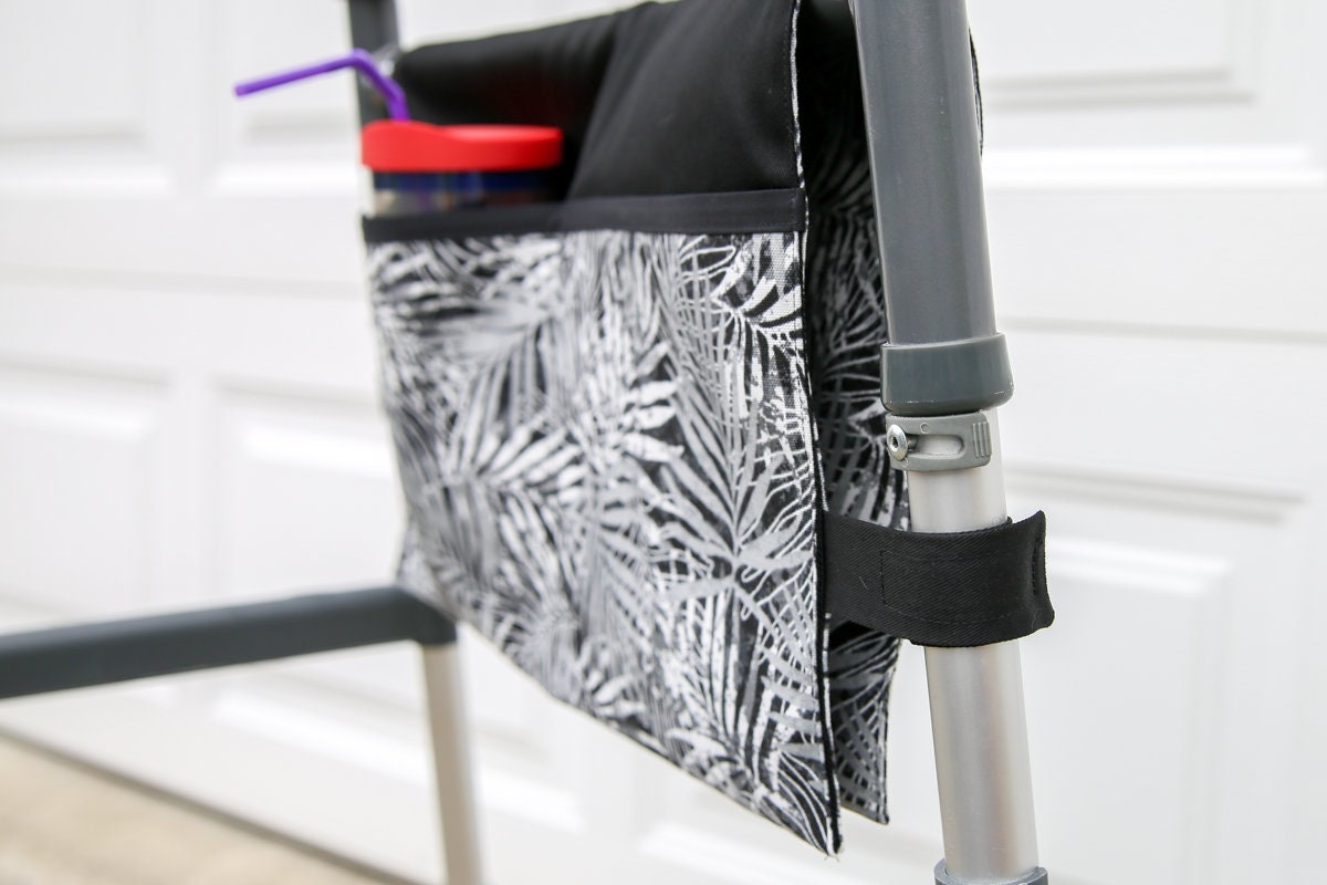 Stormy Leaves Walker Caddy, Elderly Walker Accessories, Walker Bag ...