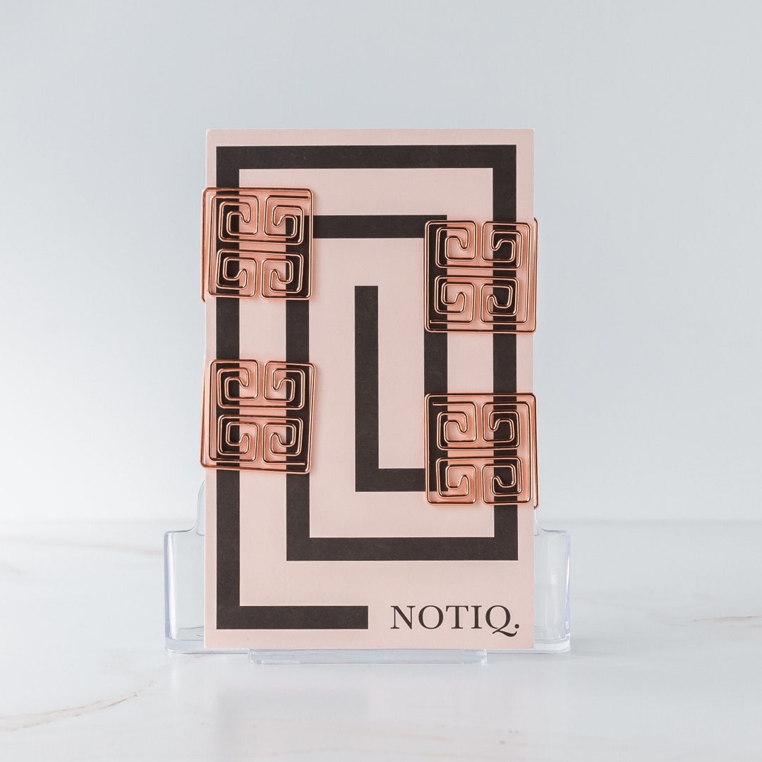 NOTIQ | Greek Paper Clips | Set of 4 - Etsy
