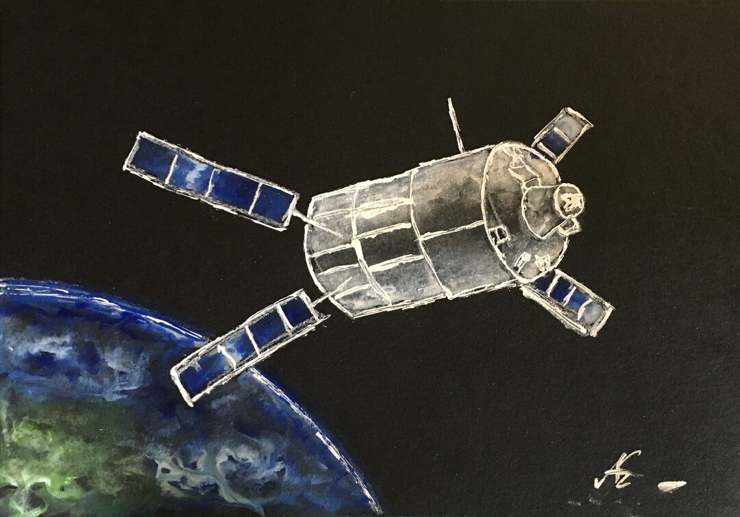 ATV-4 Albert Einstein. Signed Original by Alexander Ehmann. - Etsy