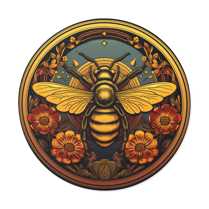 Save the Bees Sticker Vinyl Waterproof Honey Bee Decal Bumblebee Nature ...