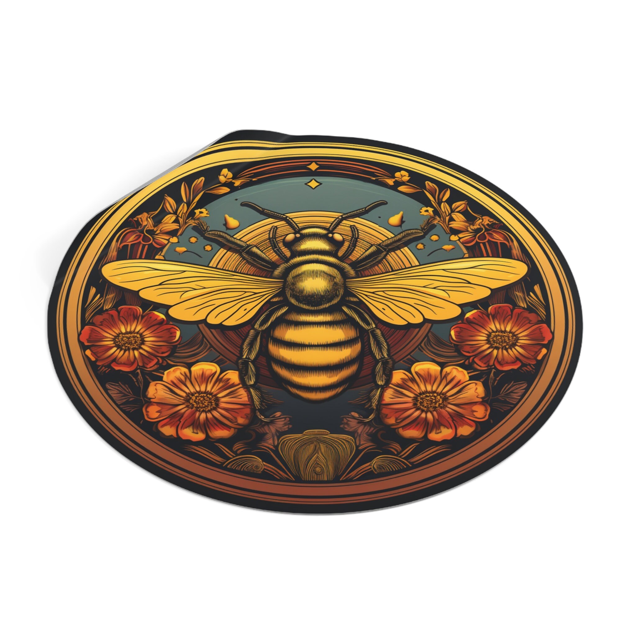 Save the Bees Sticker Vinyl Waterproof Honey Bee Decal Bumblebee Nature ...