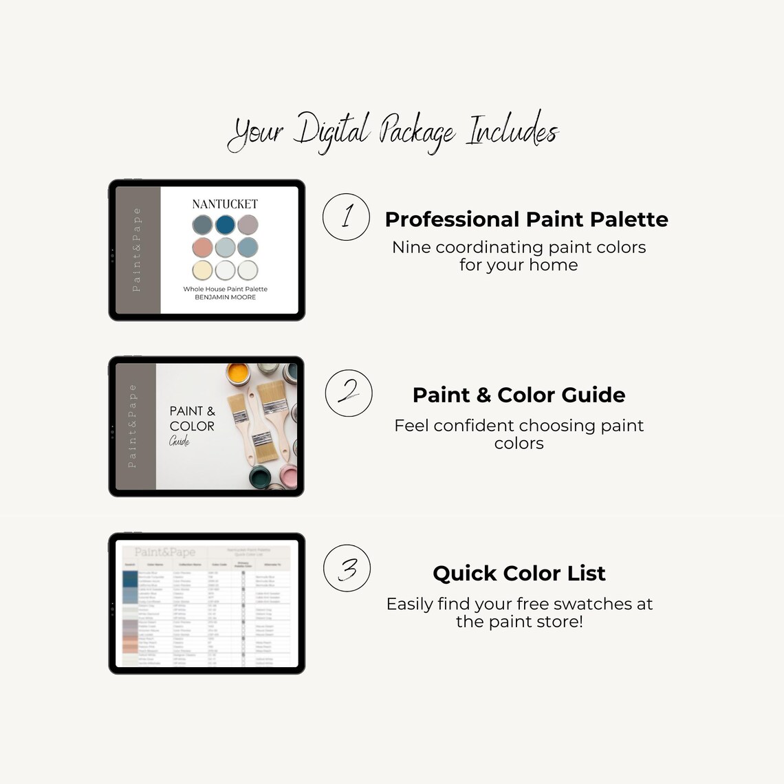 Nantucket Paint Colors, Benjamin Moore Coastal Interior Paint Palette ...