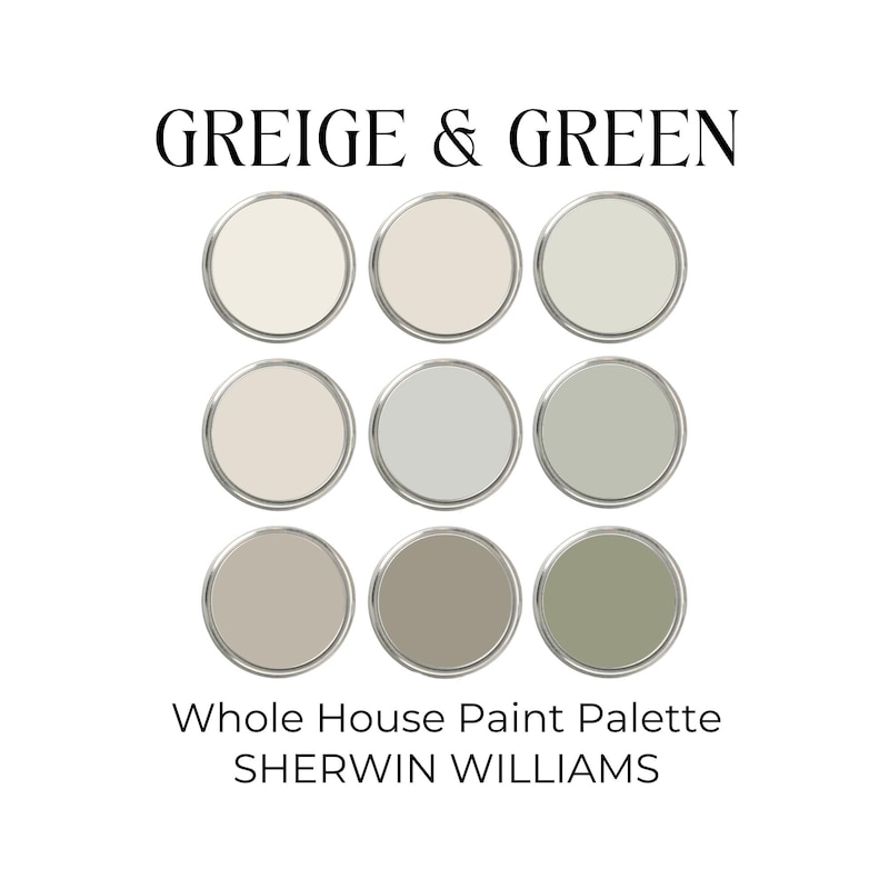 Popular Color Paint Palette - Etsy