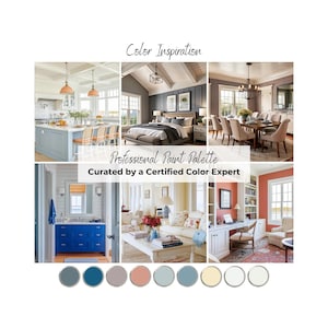 Nantucket Paint Colors, Benjamin Moore Coastal Interior Paint Palette ...