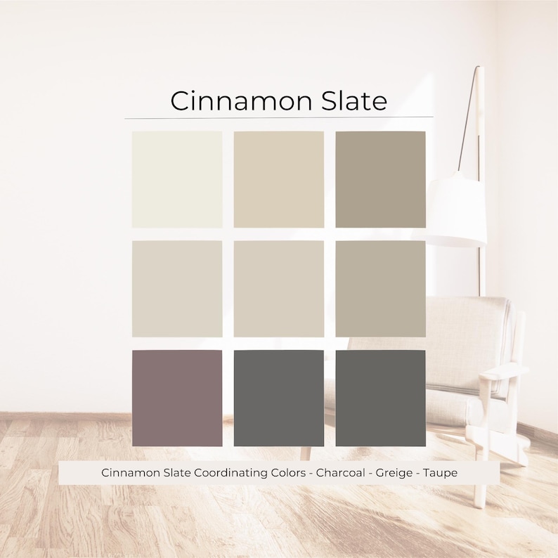 Benjamin Moore Color of the Year 2025 Palette, Benjamin Moore Cinnamon ...