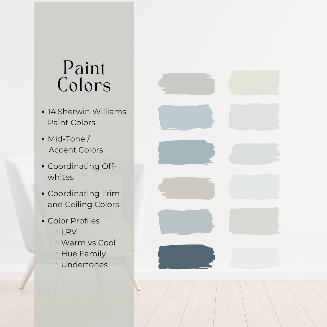 Silver Strand Paint, Sherwin Williams Coastal Beach Palette, Sherwin ...