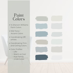 Silver Strand Paint, Sherwin Williams Coastal Beach Palette, Sherwin ...