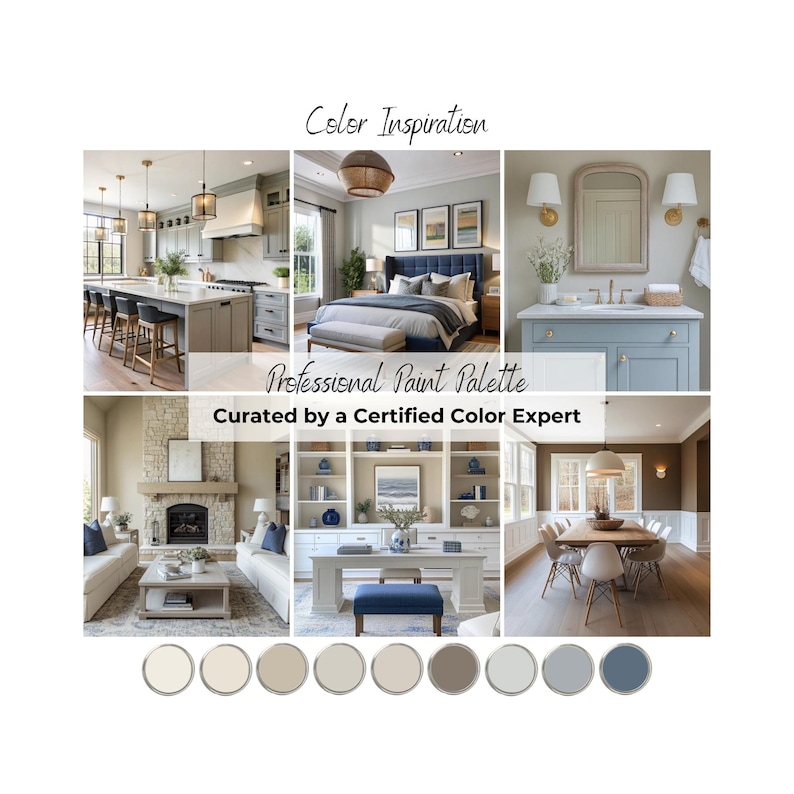 Shiitake Sherwin Williams Paint Palette, Greige Sherwin Williams Blue ...