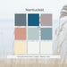 Nantucket Paint Colors, Benjamin Moore Coastal Interior Paint Palette ...