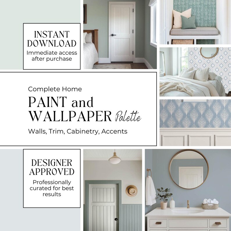 Coastal Paint Colors, Wallpaper Paint Combinations, Benjamin Moore ...
