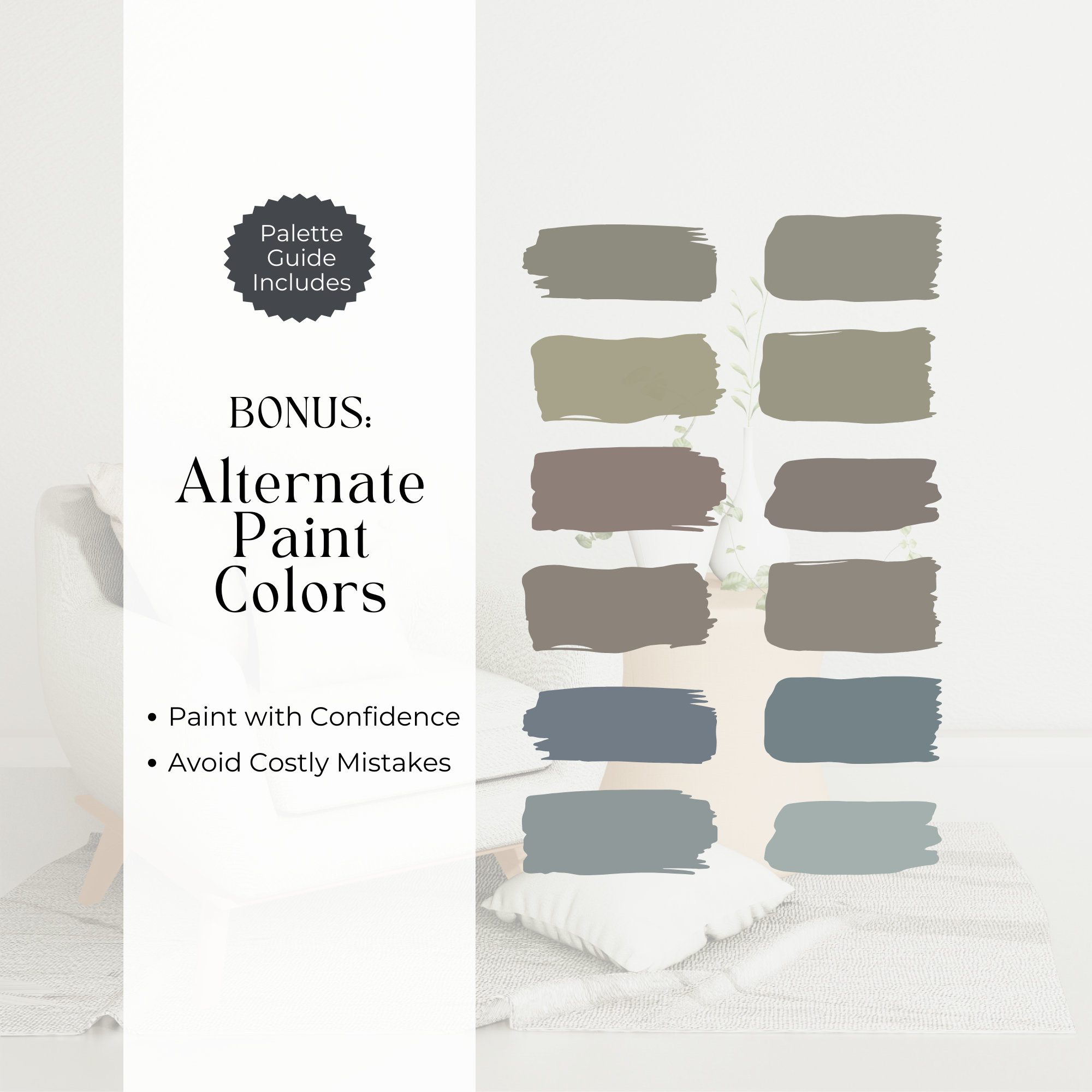 Desert Twilight Palette | Benjamin Moore Paint Palette Green ...