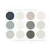 Hale Navy Color Palette | Modern Farmhouse Paint Colors | Whole House ...