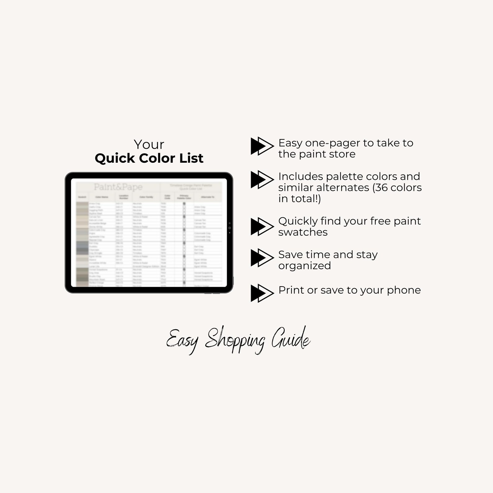 Sherwin Williams Greige Color Palette, Timeless Paint Colors, Warm ...