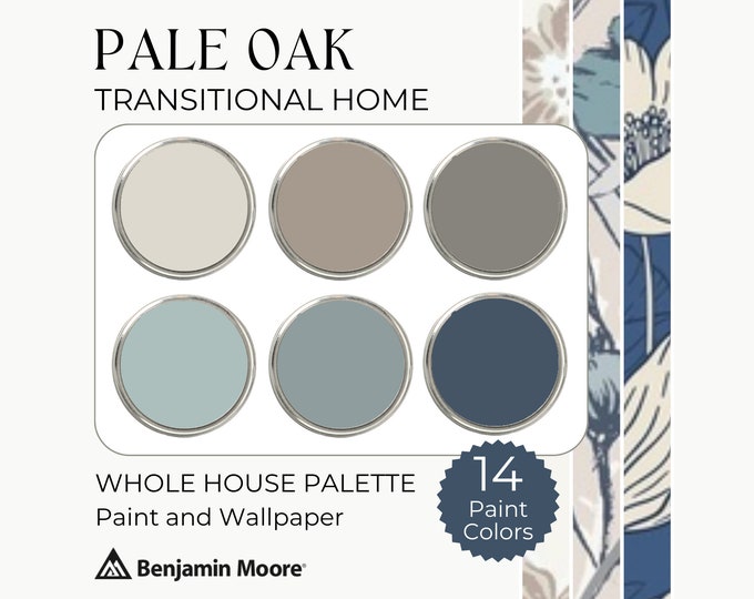 Hale Navy Color Palette | Modern Farmhouse Paint Colors | Whole House ...