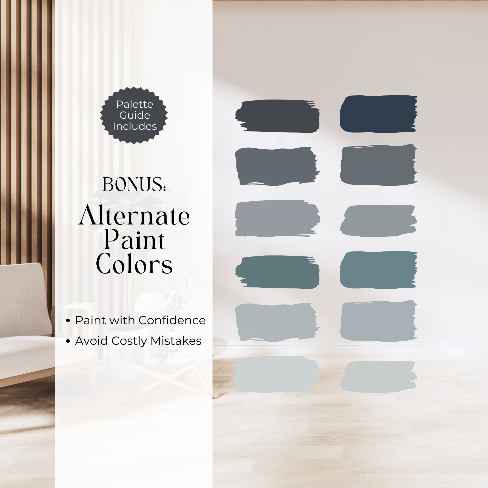 Sherwin Williams Cyberspace Paint Palette, Sherwin Williams Blue Color ...