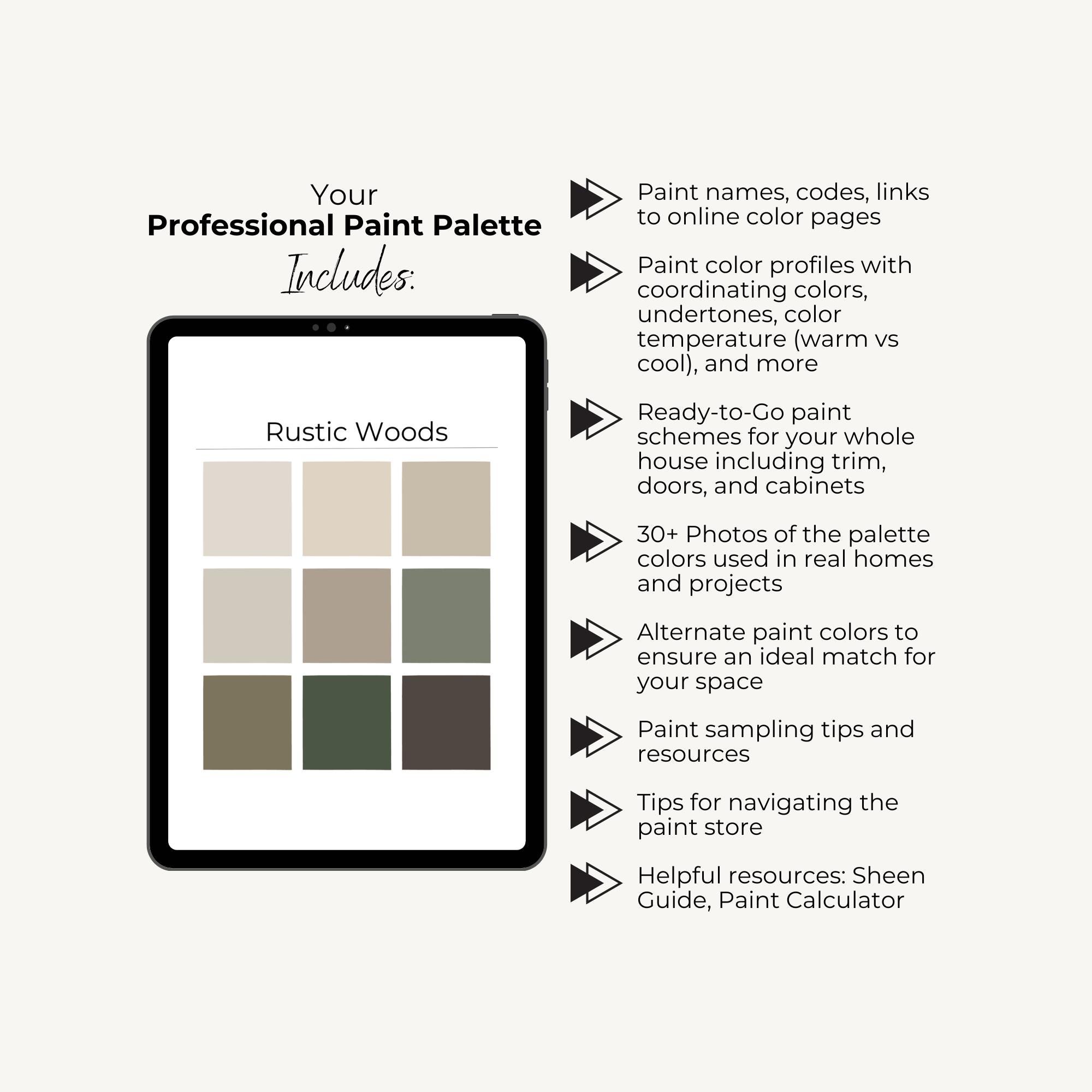 Sherwin Williams Rustic Woods Paint Palette, Sherwin Williams Green ...