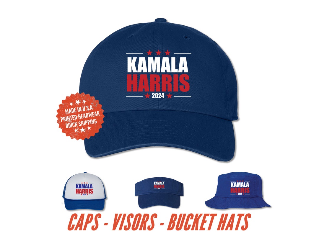 Kamala Harris 2024 Hat - Harris for President Hat - Harris Sun Visor ...