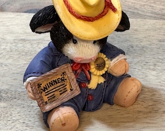 Vintage 1993 Enesco Mary Moo Moos Cookies Are for Sharing 627739 ...