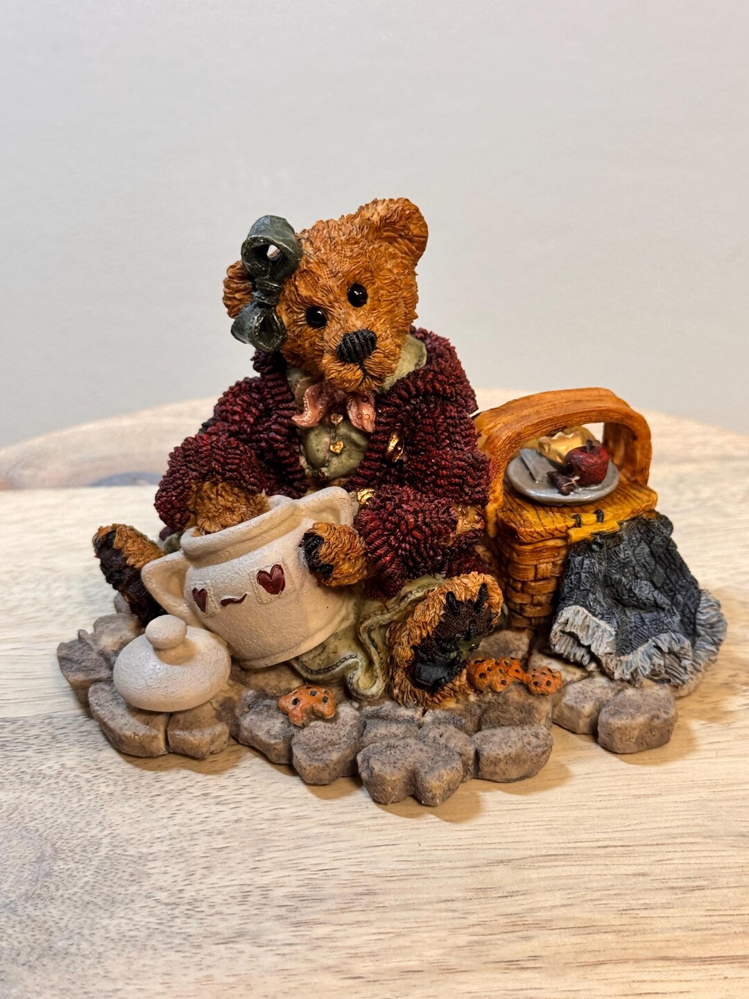 Vintage 1997 Boyds Bear Velma Q. Berriweather the Cookie Queen 01996-41 ...