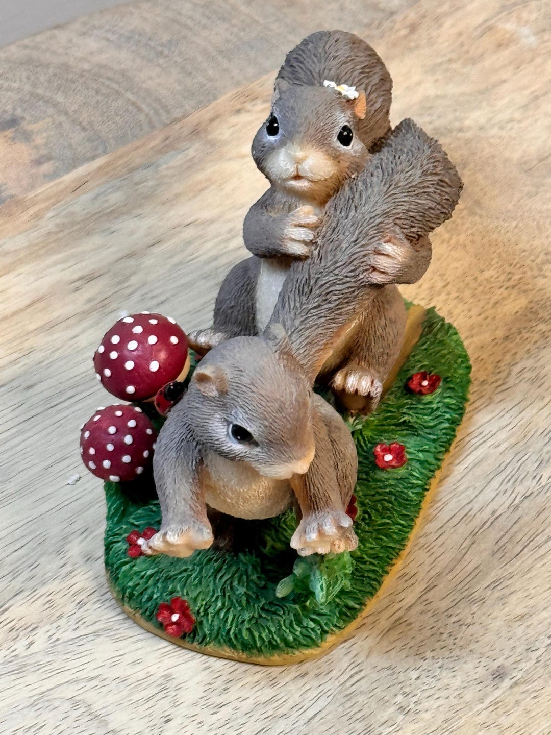 Vintage Fitz & Floyd Charming Tails Figurine – Squirrels 'you Can't Run ...