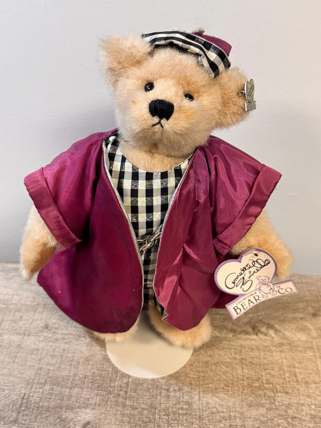 Vintage 1992 Annette Funicello Bear Ozzie With Hang Tag - Collectible ...