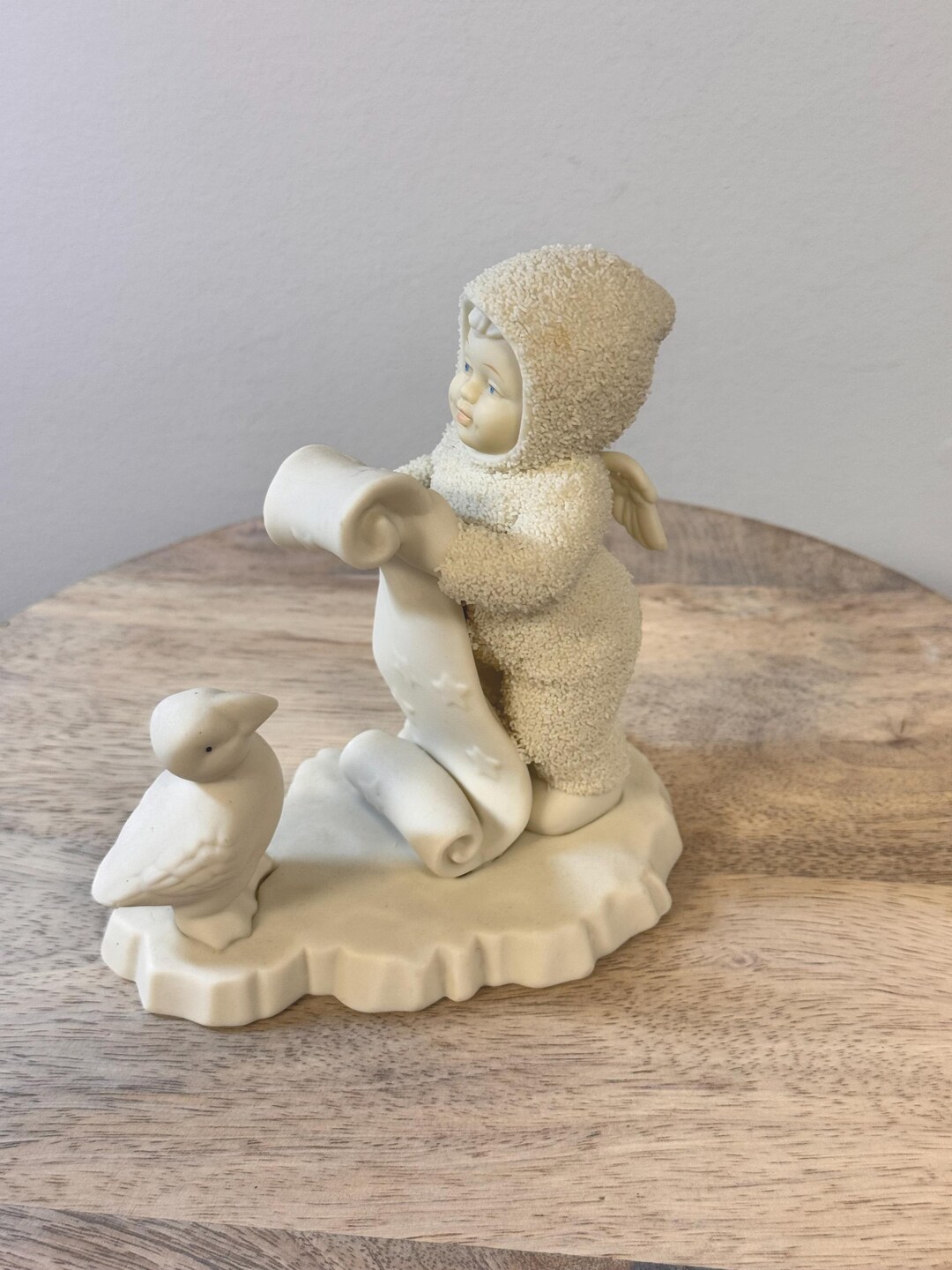 Vintage 1995 Enesco Snowbabies Are You on My List 68756 - Collectible ...