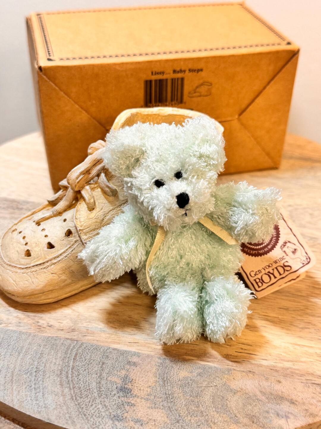 Vintage 2002 Boyds Bears and Friends Sole Friends Lissy Baby Steps ...