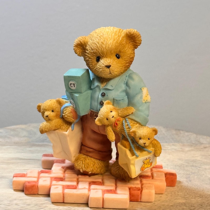 Cherished Teddy Figurine - Etsy