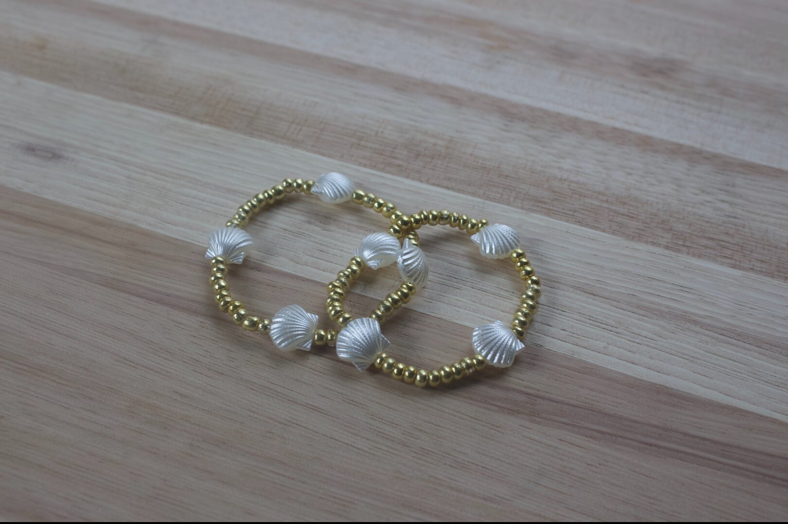 Gold Seashell Bracelet Gold Jewelry Seashell Bracelet Preppy Jewelry ...