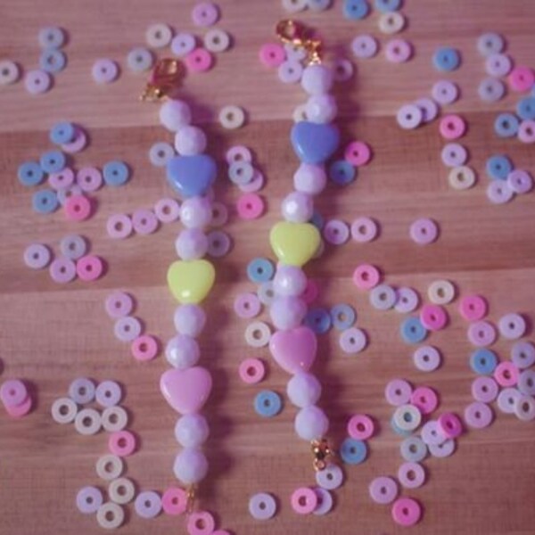 Preppy Keychain - Etsy