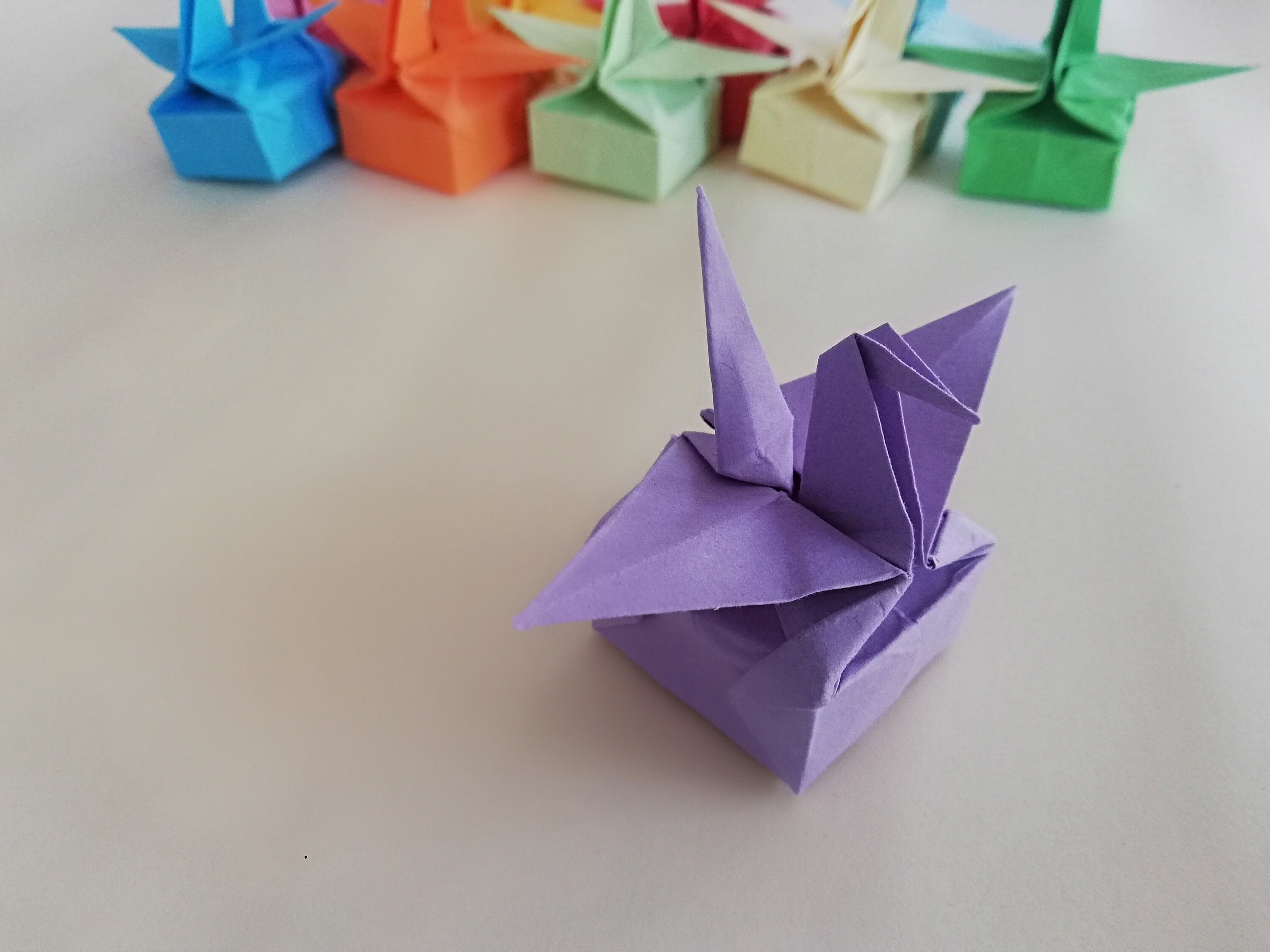 Origami Crane Gift/candy Box - Handmade - Etsy