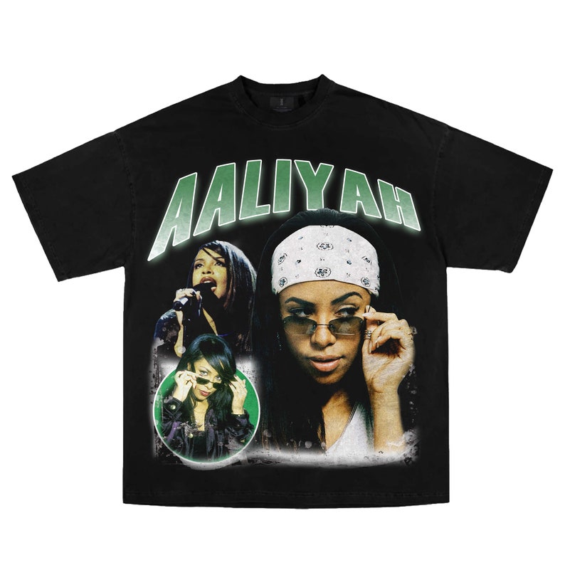 Aaliyah Tee PNG, Shirt Design Shirts Png, Printable Design, Instant ...