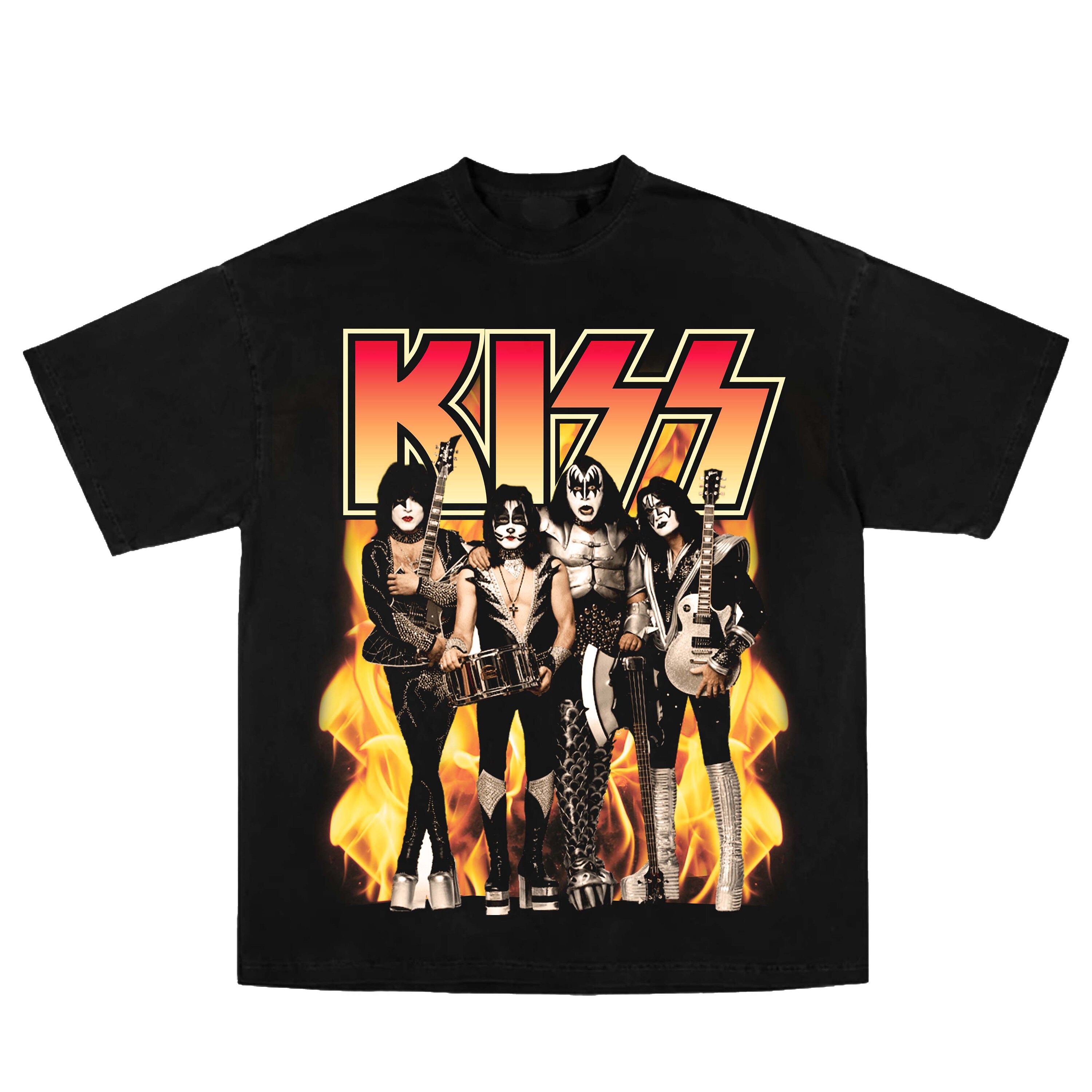 Kiss Band Tee PNG, Shirt Design Shirts Png, Printable Design, Instant ...