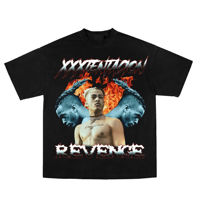 Xxxtentacion Tee PNG, Shirt Design Shirts Png, Printable Design ...
